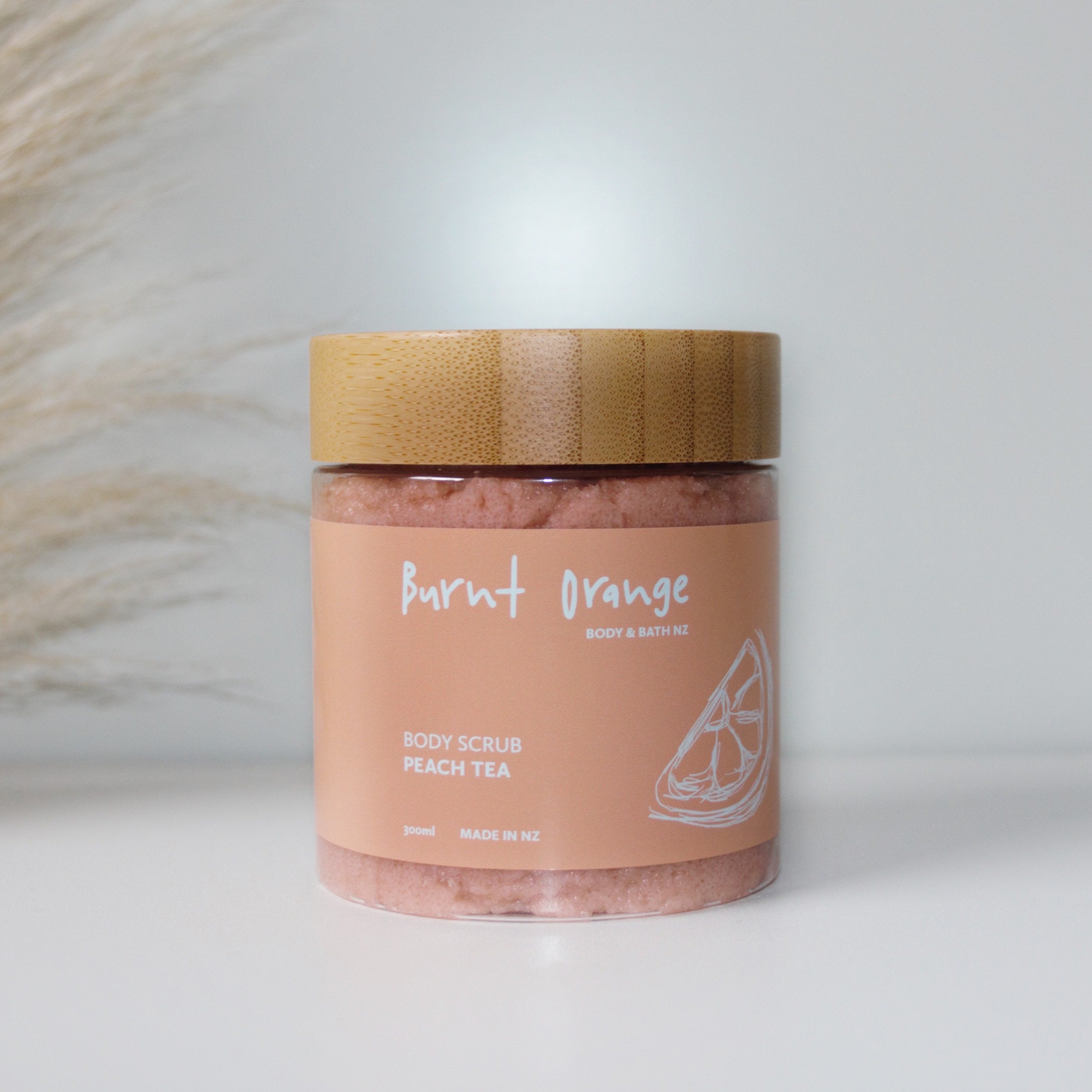 Peach Tea Body Scrub – burntorange.body